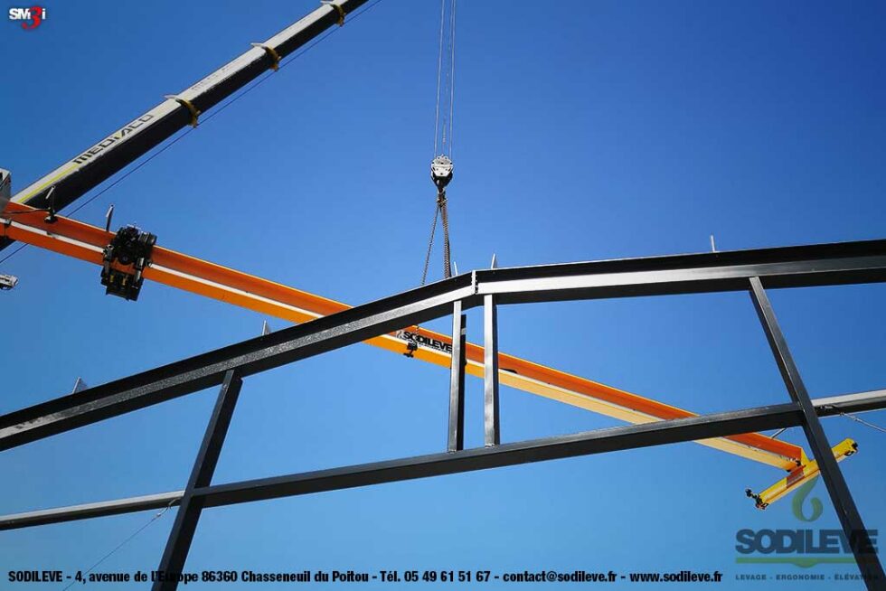 Intégration Pont roulant | Appareil de levage | SODILEVE.fr