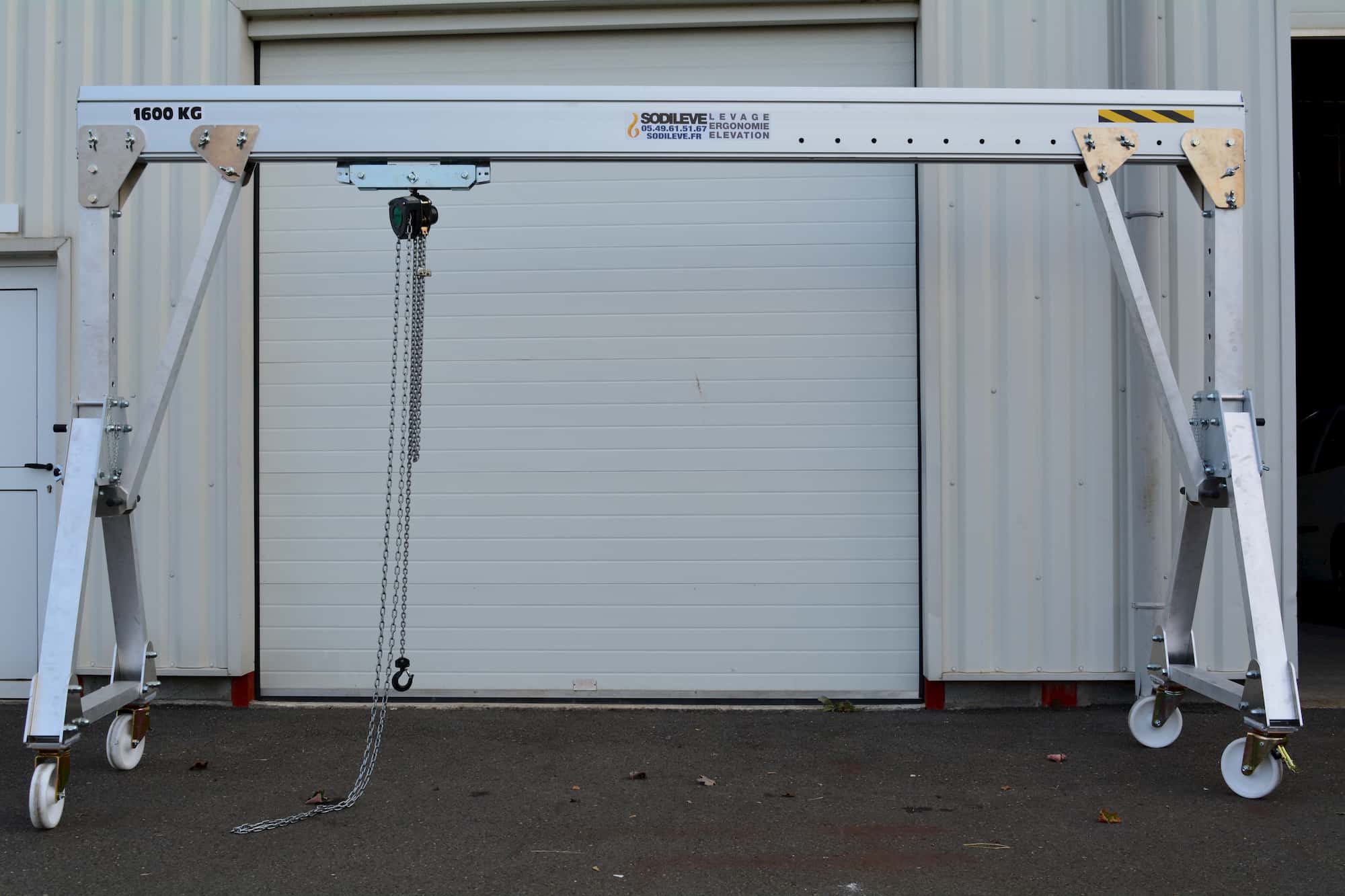 Portique démontable en aluminium | SODILEVE