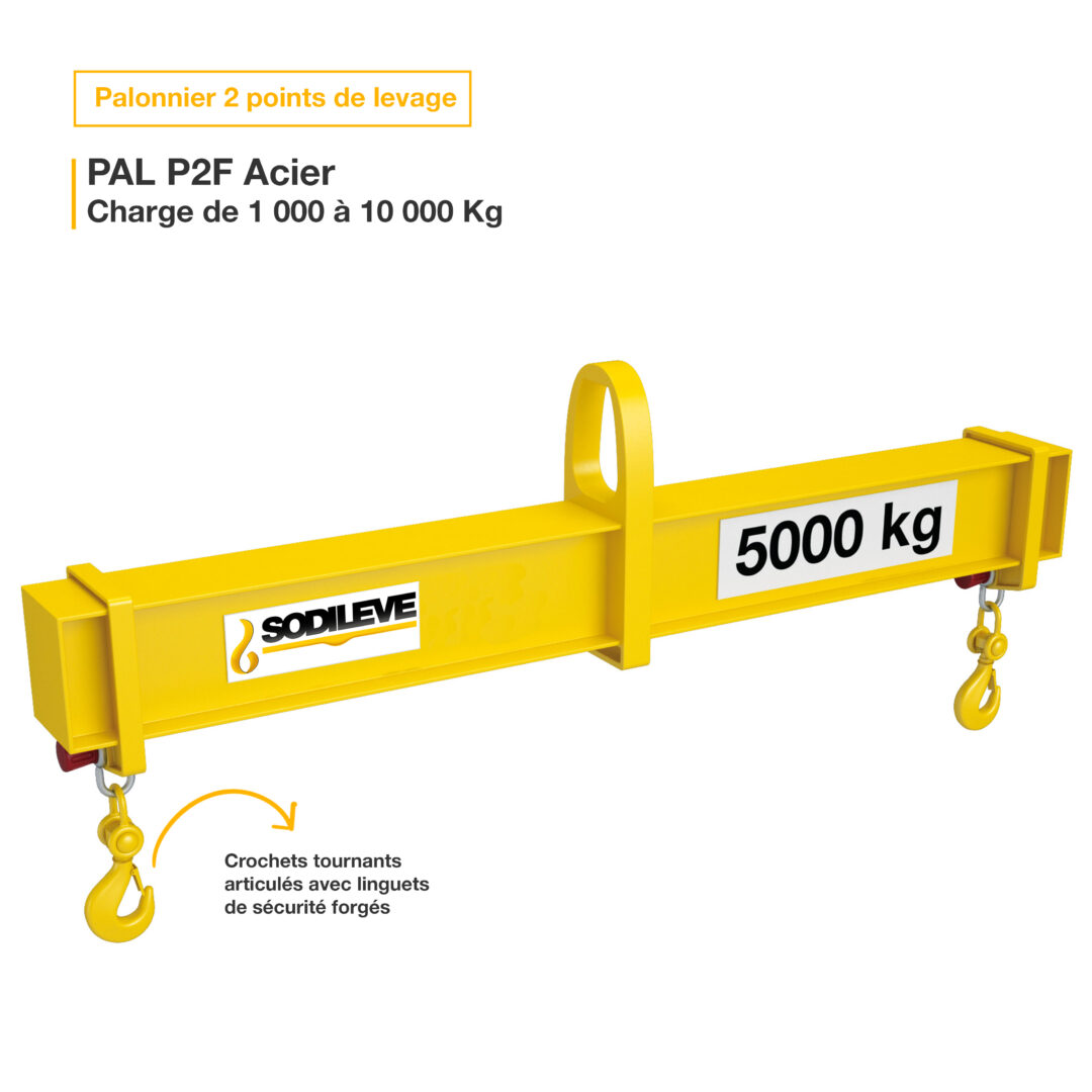 Palonnier de levage | Acier, Aluminium | SODILEVE